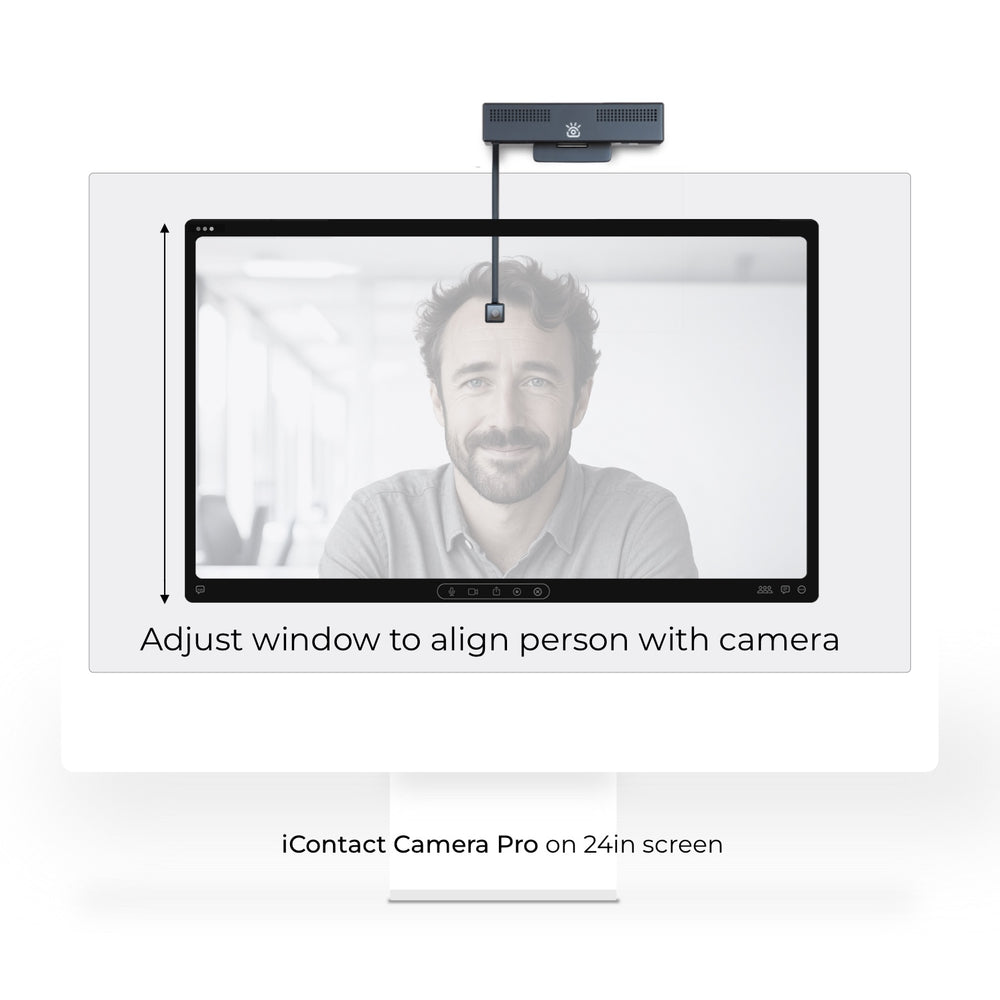 iContact Camera Pro eye contact webcam for desptops