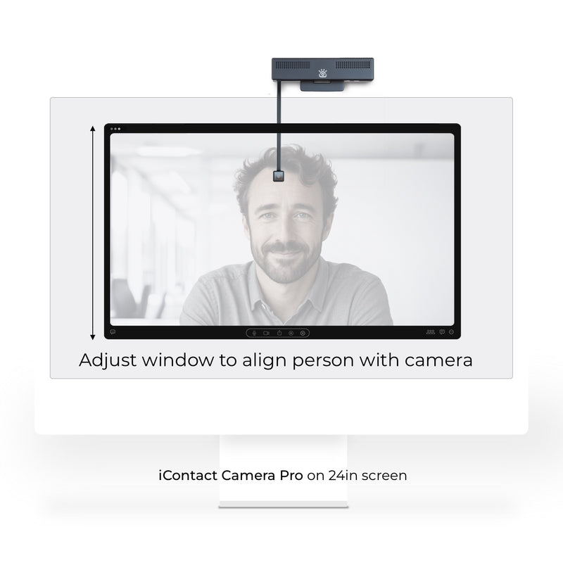 iContact Camera Pro eye contact webcam for desptops