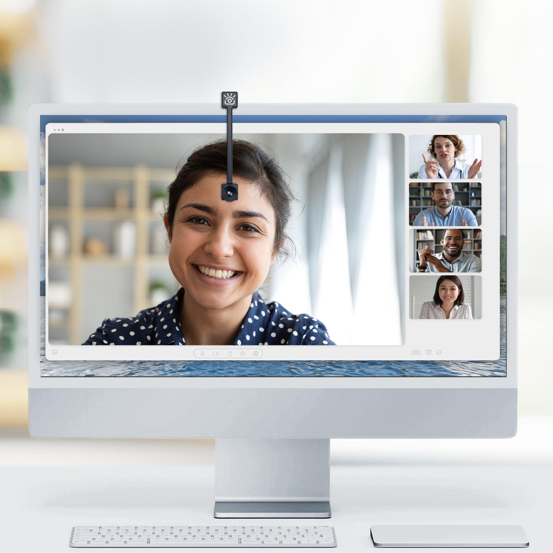 iContact Camera - The Eye-Contact Webcam For Video Calls