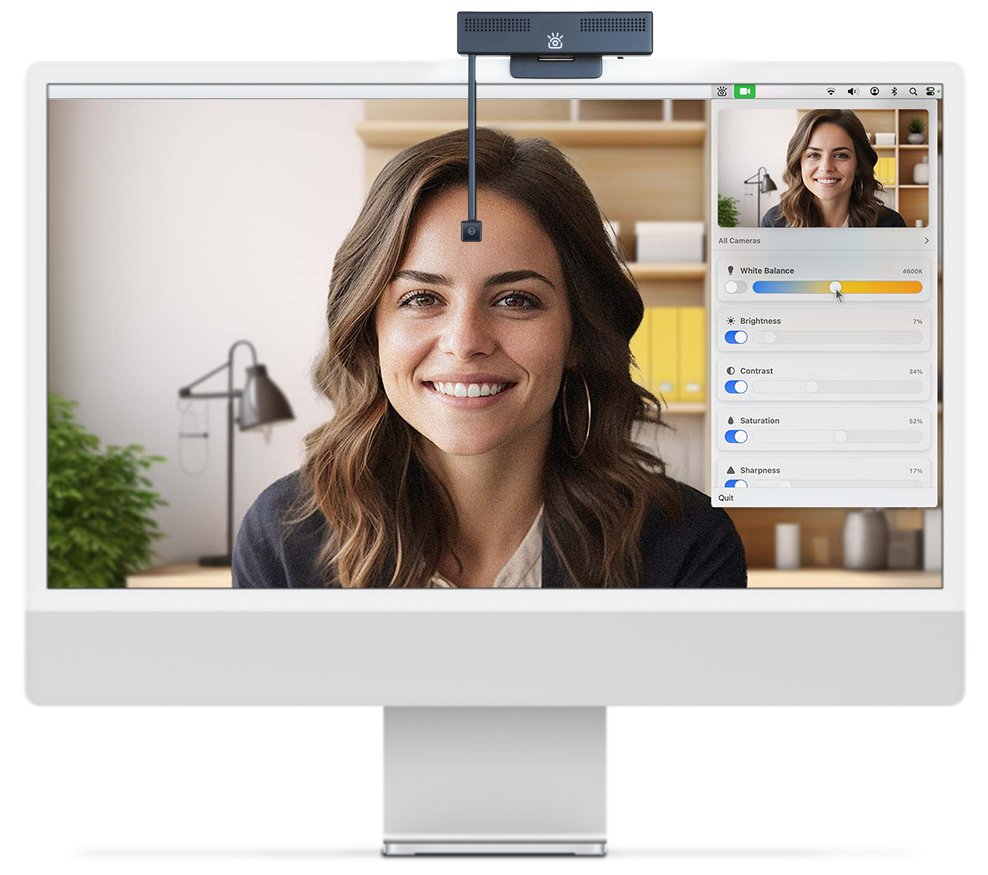 iContact Camera - The Eye-Contact Webcam For Video Calls