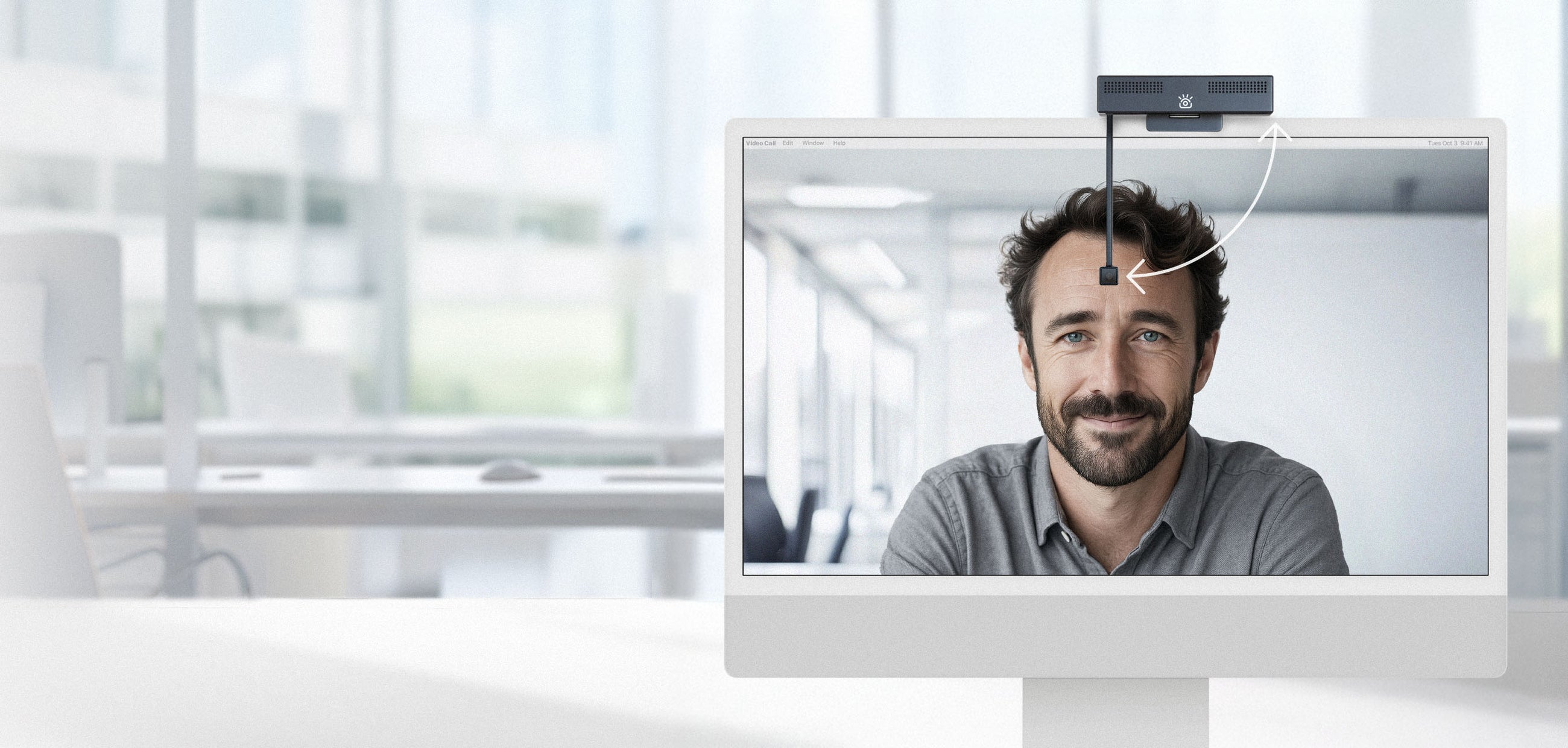 iContact Camera - The Eye-Contact Webcam For Video Calls